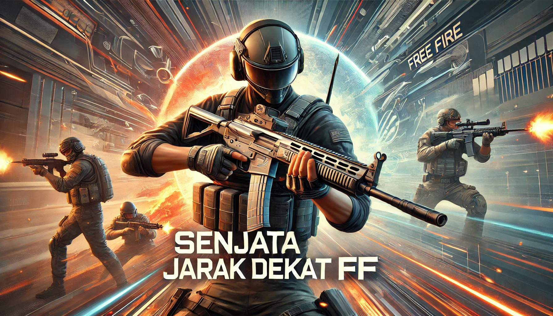 Senjata Jarak Dekat FF Yang Harus Dikuasai Pemain Free Fire
